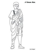 Kids-n-fun | 18 coloring pages of Roman era